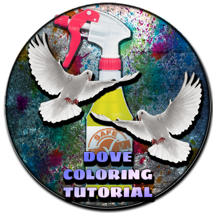 how to color a dove